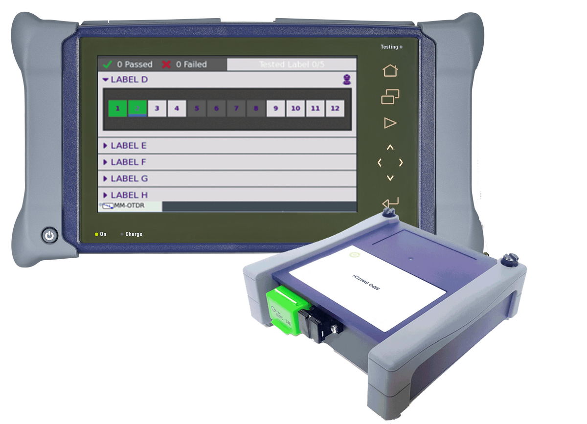 MPO cables test : Multi-Fiber MPO Switch Module - NiskoTech