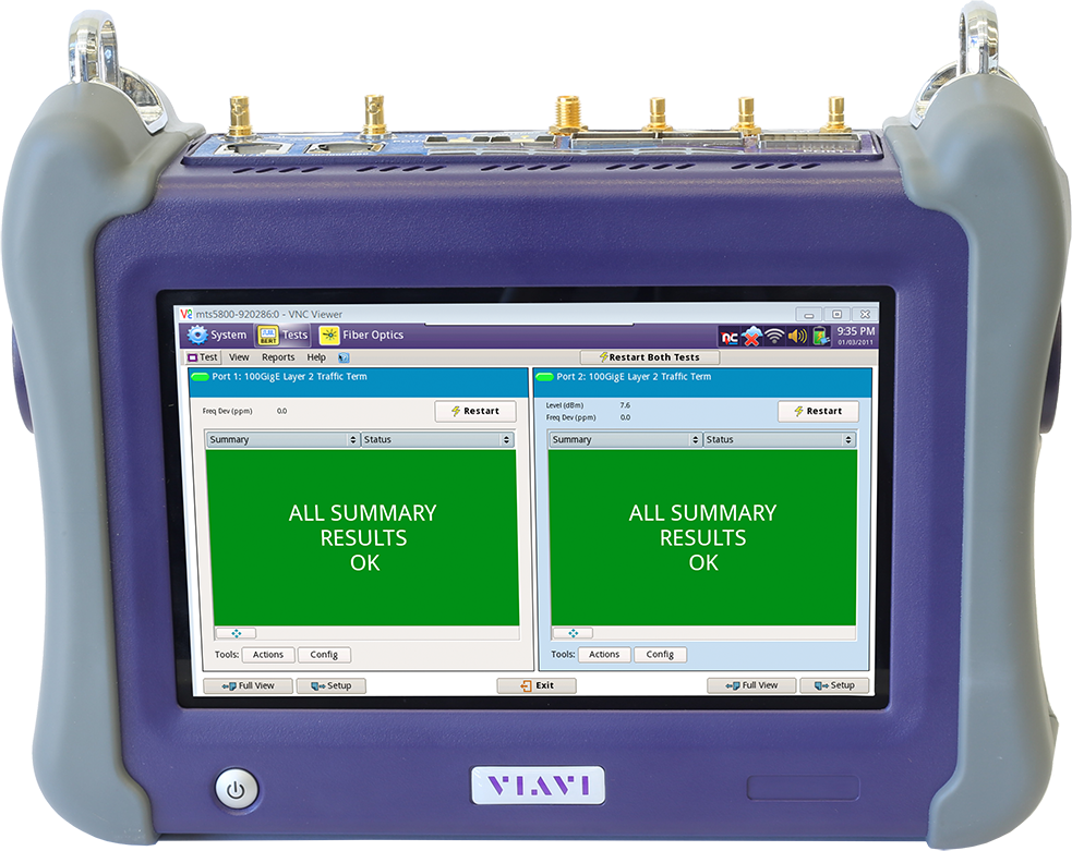 Bit Error Rate Test (BERT) - Nisko
