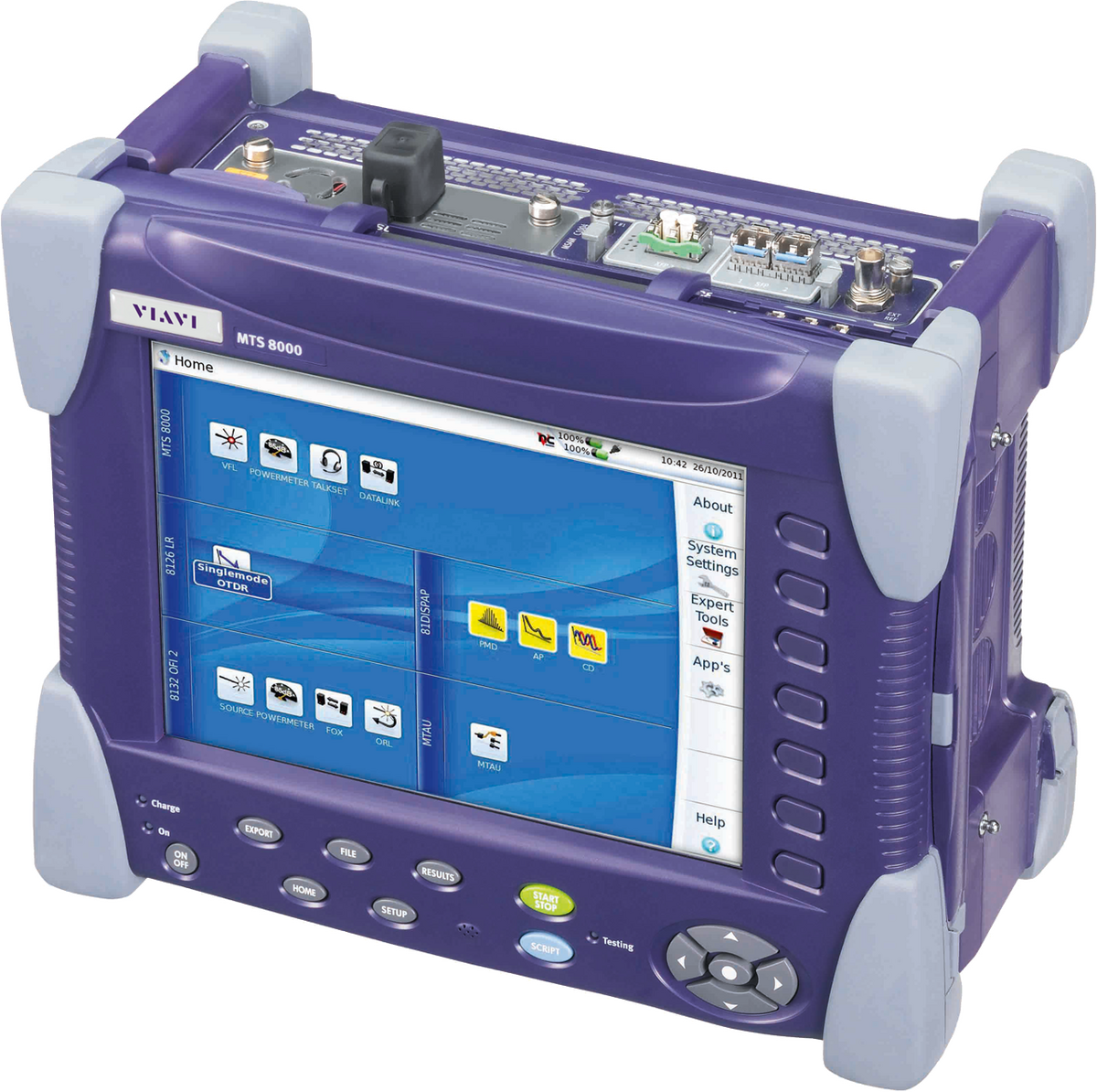 Fiber Test Platform : Scalable Multitest Platform - NiskoTech