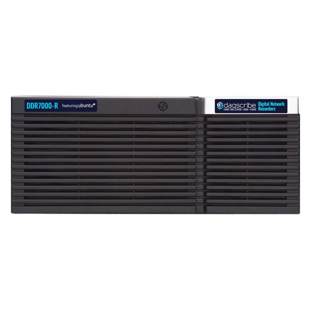 Rackmount 100Gbps Ethernet recorder DDR7000-R-100G - Nisko