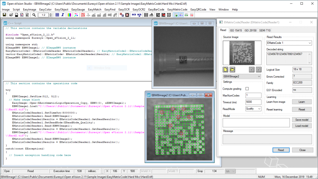 Open eVision Libraries - Nisko