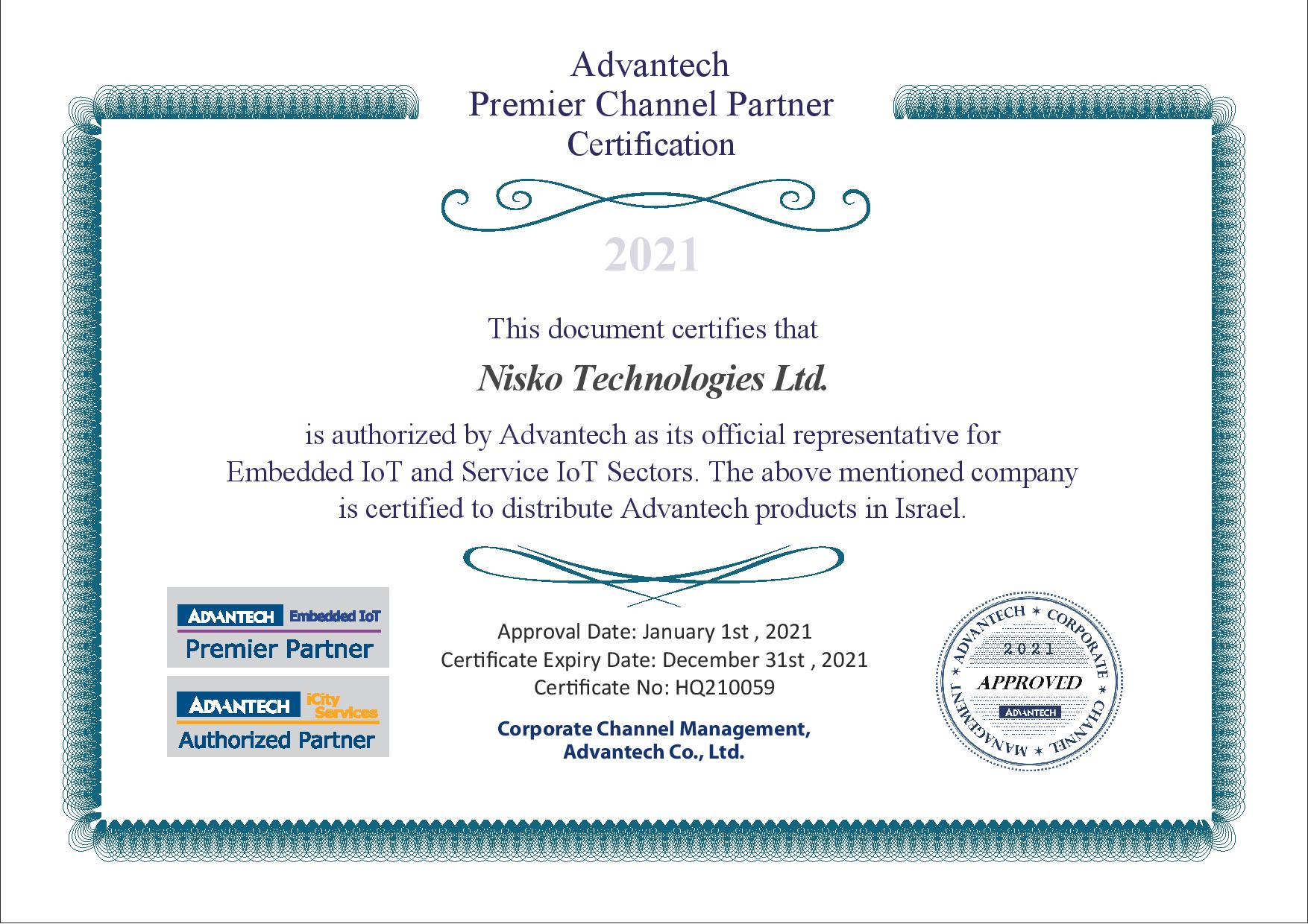 Certificates – Nisko